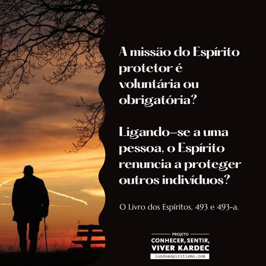 Citações em imagens: A missão do Espírito protetor é voluntária ou ...